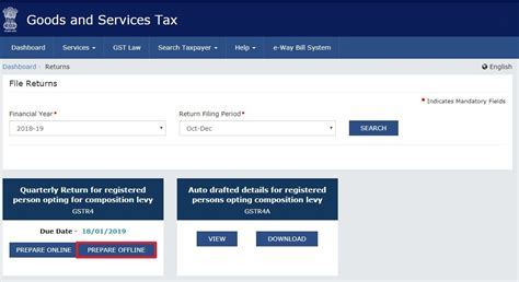 How To File Gstr 4 Through The Offline Utility Learn By Quicko