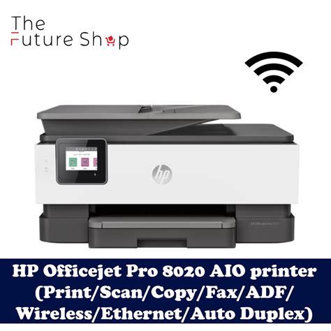 Hp Officejet Pro Aio Printer Kr D Wireless Print Scan Copy Fax Adf Auto Duplex Ethernet