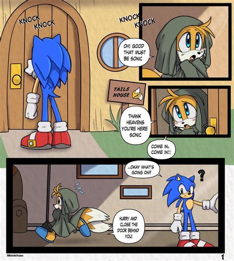 Sonic Helping Tails Shed His Winter Fur Art By Mintokitsune R Sontails