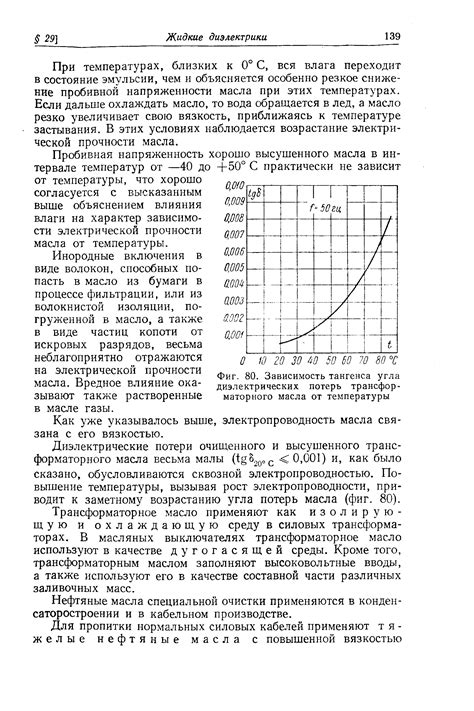 Потери диэлектрические для масел - Энциклопедия по машиностроению XXL
