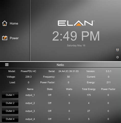 An23 Elan Smart Home Automation For Av Applications Netio Power Sockets Driver Netio