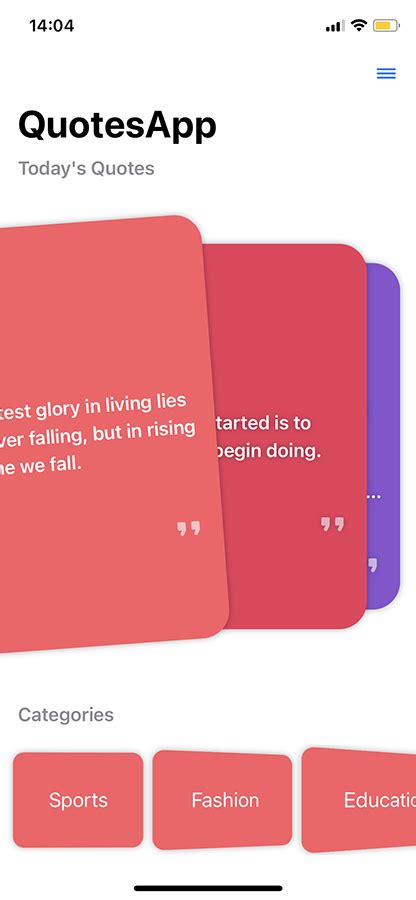 Quotes Swiftui Ios App By Wailbabou Codecanyon