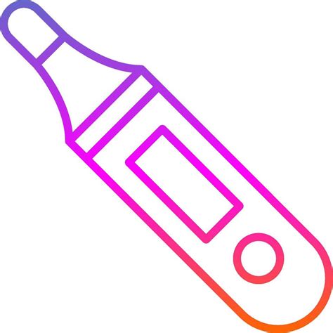 Thermometer Line Gradient Icon Design 43934938 Vector Art At Vecteezy