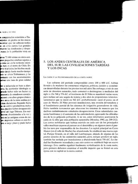 Adams R E W 2000 Las Antiguas Civilizaciones Del Nuevo Mundo Cap 5 Barcelona
