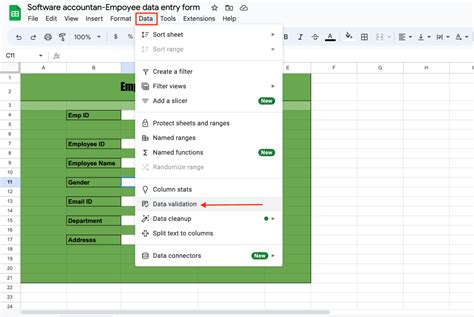 How To Create A Data Entry Form In Google Sheets Step By Step Guide