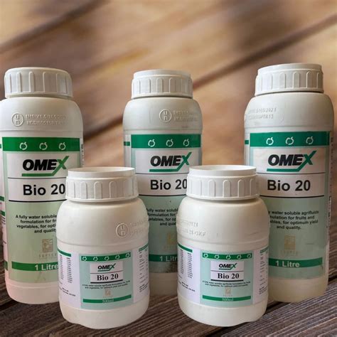 Omex Bio 20 Liquid Fertilizer 500 Ml 1 L Packaging Type Bottle At