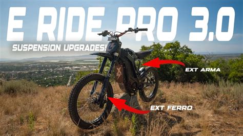 Ext Suspension On E Ride Pro Ss