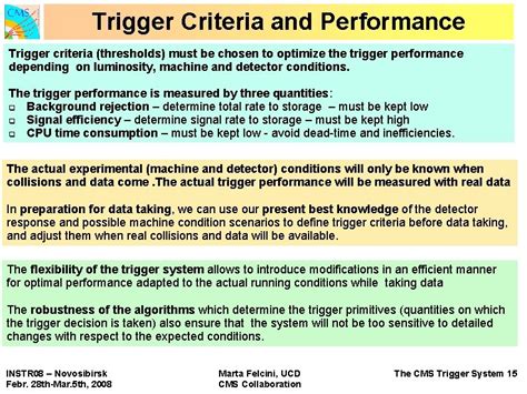 The Trigger System Of The Cms Experiment Trigger