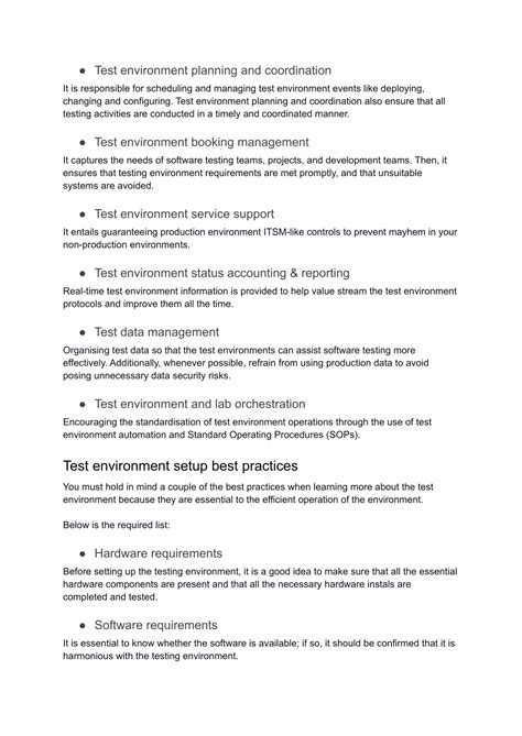 Ppt What Is A Test Environment An Overview Of Managing Your Test