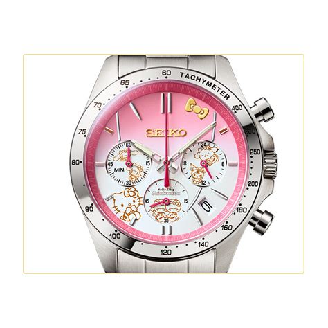 Hello Kitty Shinkansen Seiko Collaboration Watch Hello Kitty 50th