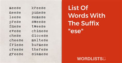 List Of Words With The Suffix Less