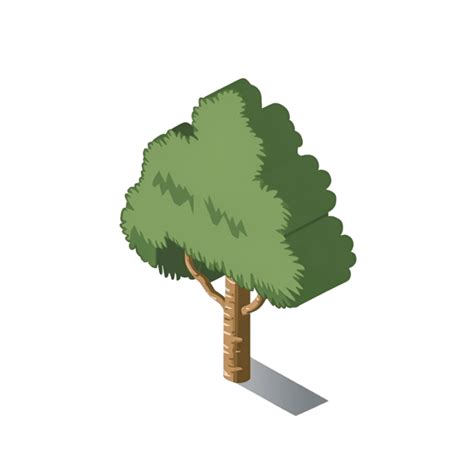 Isometric Tree Pngs For Free Download