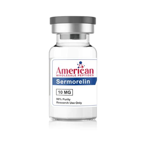 Sermorelin 10mg American Wholesale Peptides