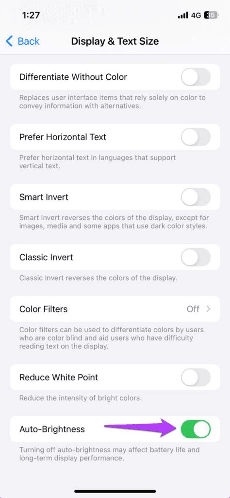 Ways To Fix Auto Brightness Not Working On IPhone Guiding Tech