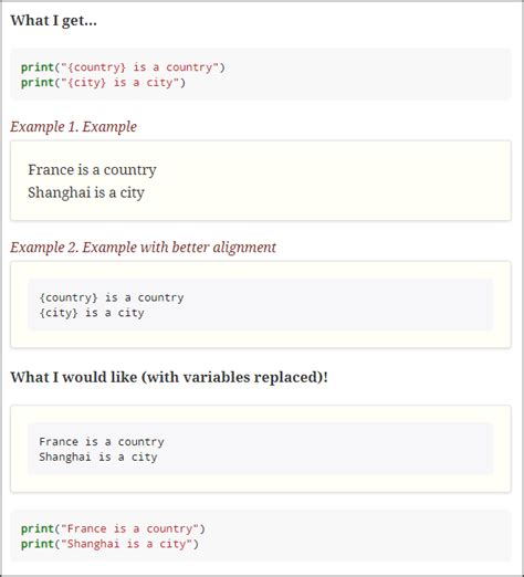Asciidoc With Asciidoctor How To Pass Variables In Source And
