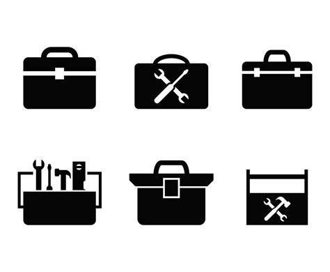 Toolbox Icon Vector Vector Art And Graphics