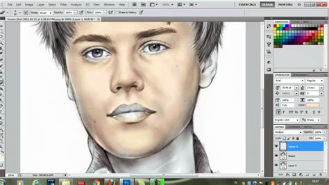Photoshop CS Color Drawing Tutorial YouTube