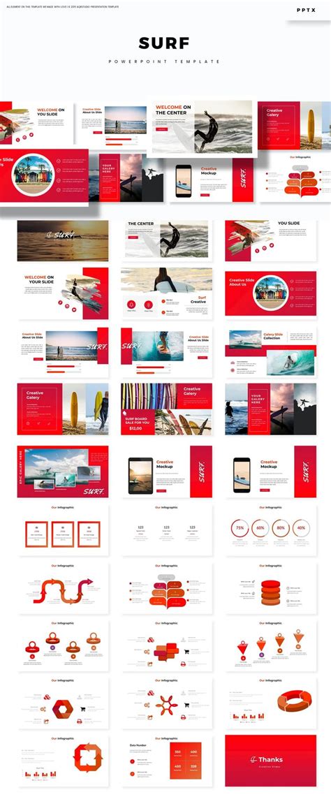 Surf Powerpoint Presentation Template