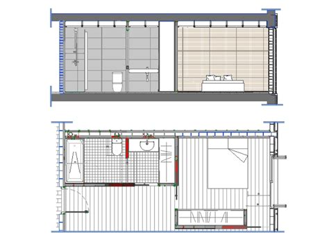 Suite Room In Autocad Cad Download 789 29 Kb Bibliocad