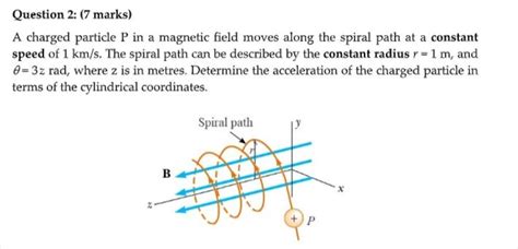 Solved Question Marks A Charged Particle P In A Chegg