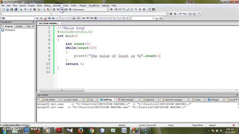 C Programming Tutorial Bangla While Loop YouTube
