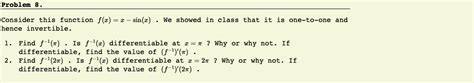 Solved Problem 8 Consider This Function F 2 Sin X We