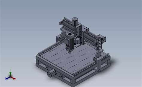 数控pcb雕刻机solidworks 2012模型图纸下载 懒石网