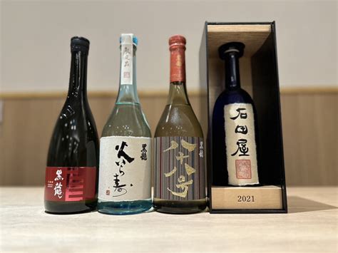 黒龍石田屋 二左衛門など超稀少酒を贅沢に堪能｜プレミアム時間無制限飲み放題付き特別プラン開催｜2024年5月1日 水 ～14日 火 日本酒原価
