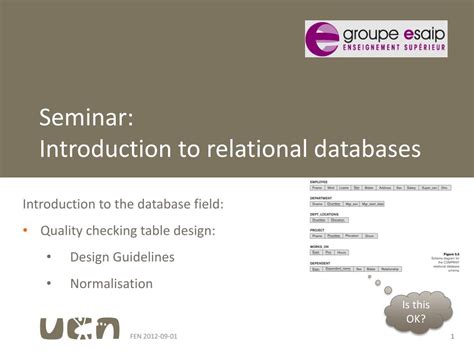 PPT Seminar Introduction To Relational Databases PowerPoint Presentation ID