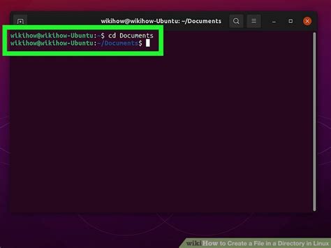 Simple Ways To Create A File In A Directory In Linux WikiHow