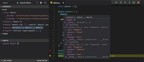 Debugging JavaScript Projects With VS Code Chrome Debugger SitePoint
