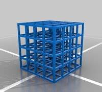 Simple Cubic Structure D Models For D Printing Makexyz Com