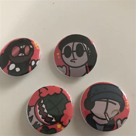 Madness Combat Pin S Etsy