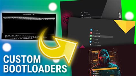 how to customize linux bootloaders youtube