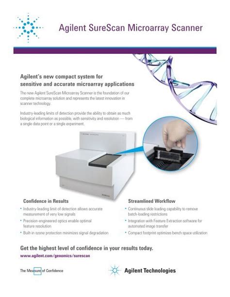 Agilent Surescan Microarray Scanner K Prime Technologies