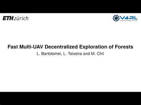 Github Vis Rob Lab Fast Multi Robot Exploration Fast Multi Uav Decentralized Exploration Of