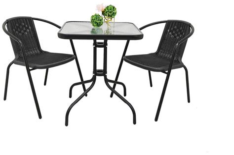 ᐉ Комплект садовой мебели Jumi Bistro стол и 2 кресла • Купить в Киеве