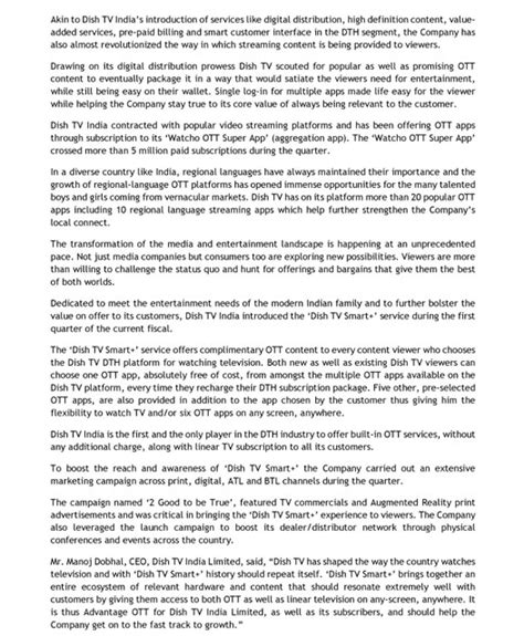 dishtv india ltd financial result q1 2024 25 dreamdth forums