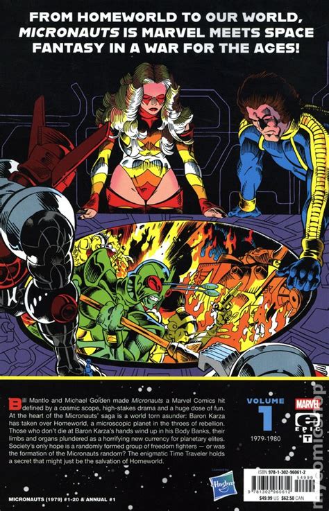 Comic Books In Marvel Epic Collection Micronauts