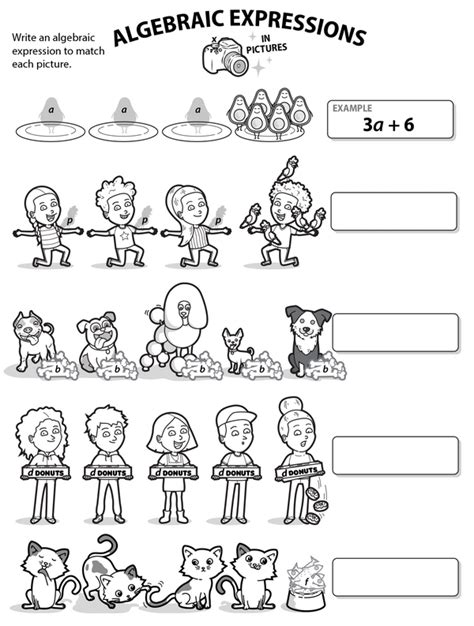 Algebra Adventures Express Yourself Workbook