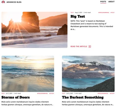 Gatsby Starters 30 Free Gatsby Templates For Blazingly Fast Website