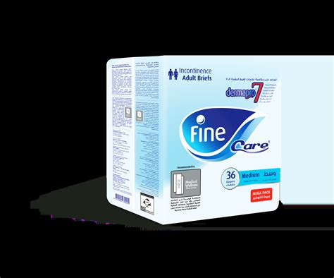 Fine Care Adult Diaper Dermapro Medium 36 Diapers Nahdi