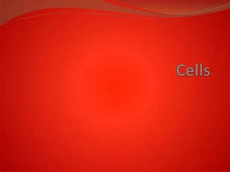 PPT Cells PowerPoint Presentation Free Download ID 1940173