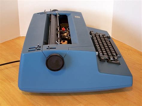 Ibm Selectric Typewriters Ibm Selectric Ii In Classic Blue Sold