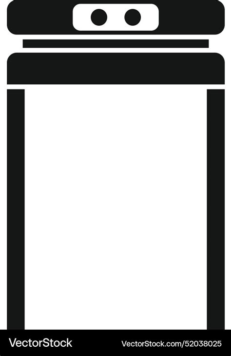 Metal Detector Gate Scanning For Weapons Vector Image