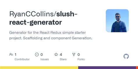 github ryanccollins slush react generator generator for the react
