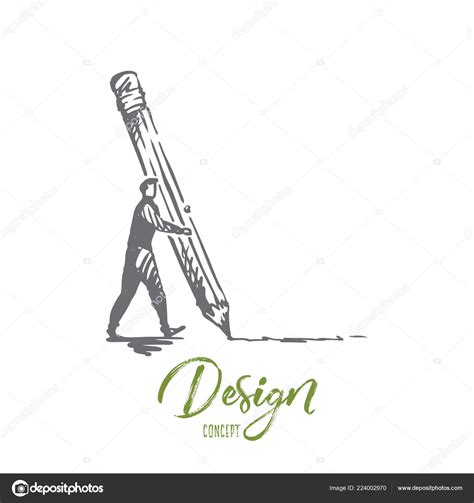 Design Creative Graphic Development Interface Concept Hand Drawn