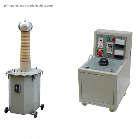 High Voltage Oil Type Testing Transformer Ac Dc Hipot Test Set Oil