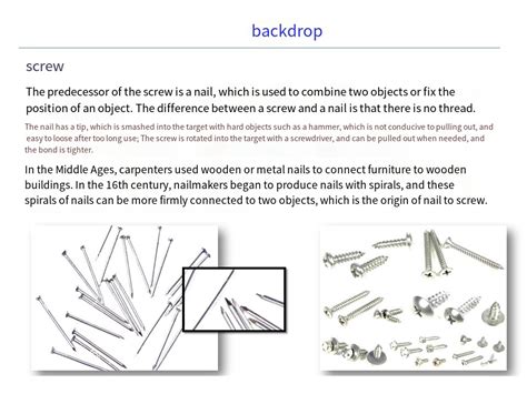 News Classification And Introduction Of Screws