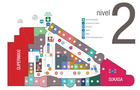 Mapa De Locales Mall El Jardín